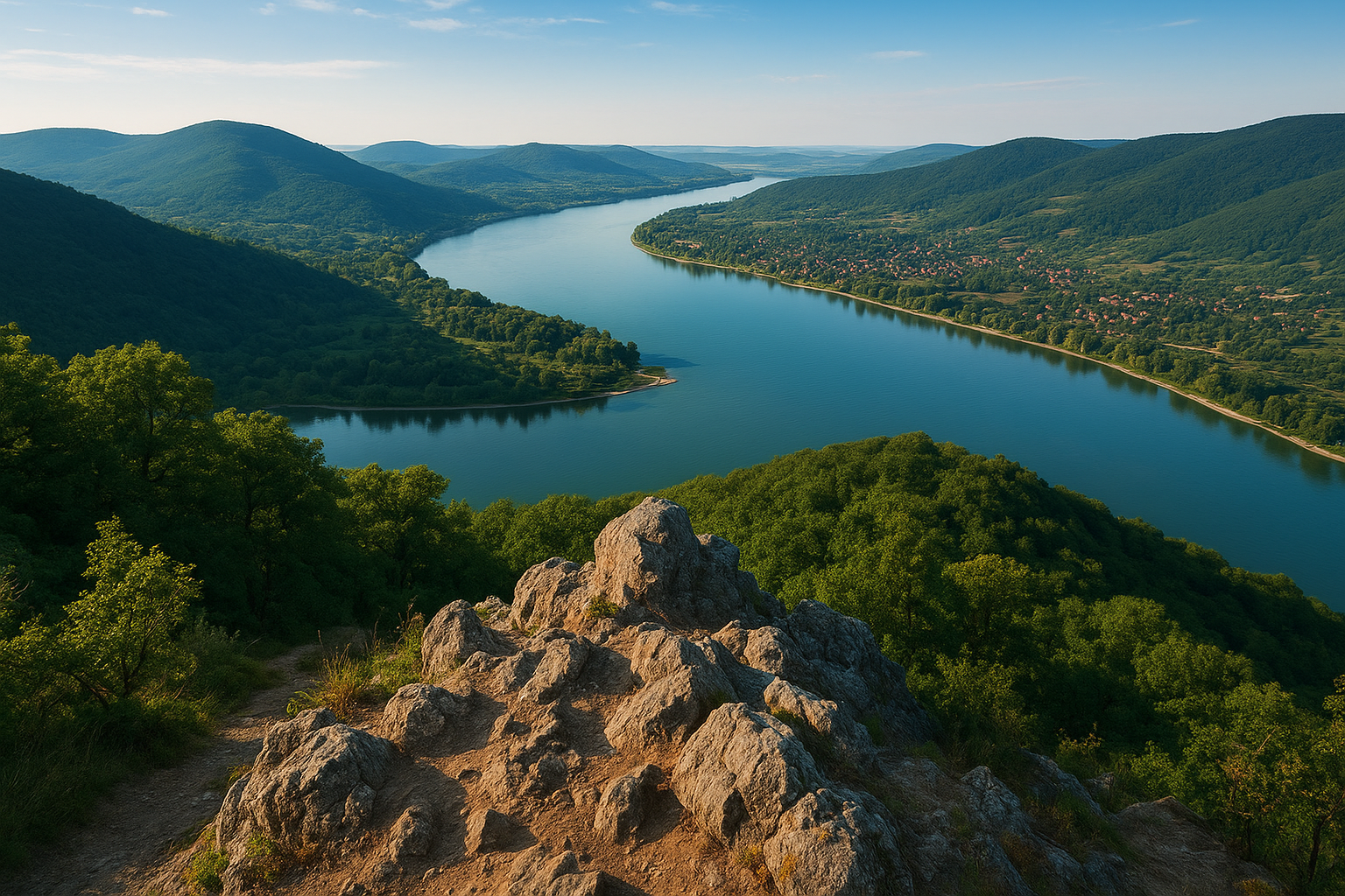 Kisoroszi látnivalói: a híres Szigetcsúcs és a Dunakanyar panorámája ...
